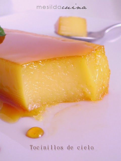 TOCINILLO DE CIELO - La cocina de Mesilda