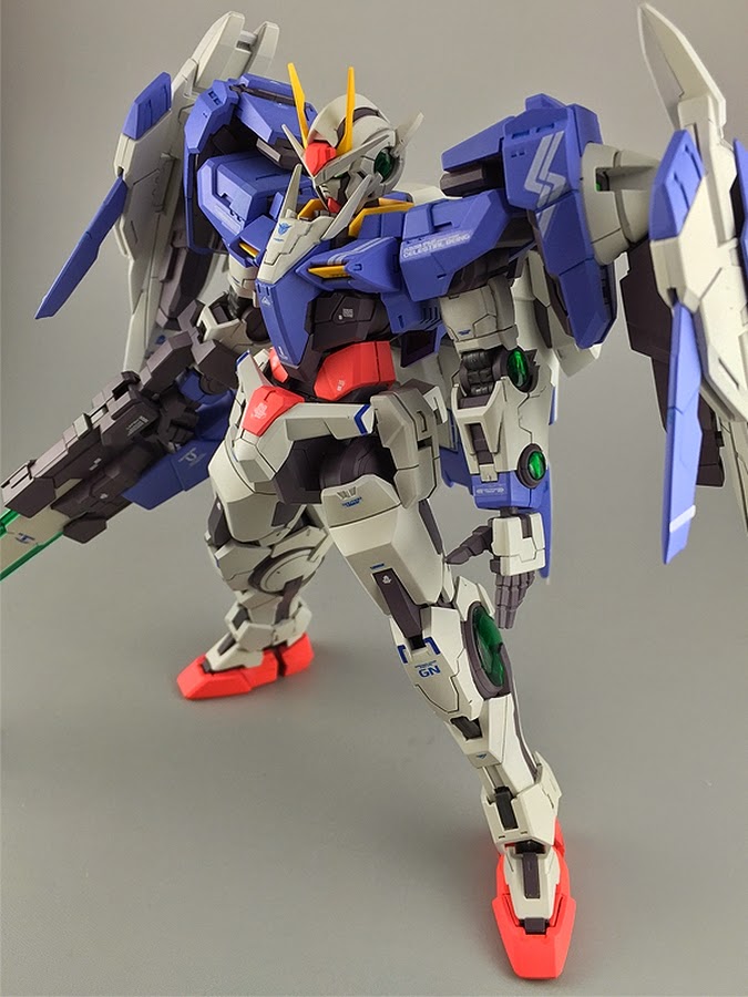 Painted Build: RG 1/144 00 Raiser "Detailed"