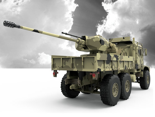 SNAFU!: Valhalla's line of 57mm turrets!