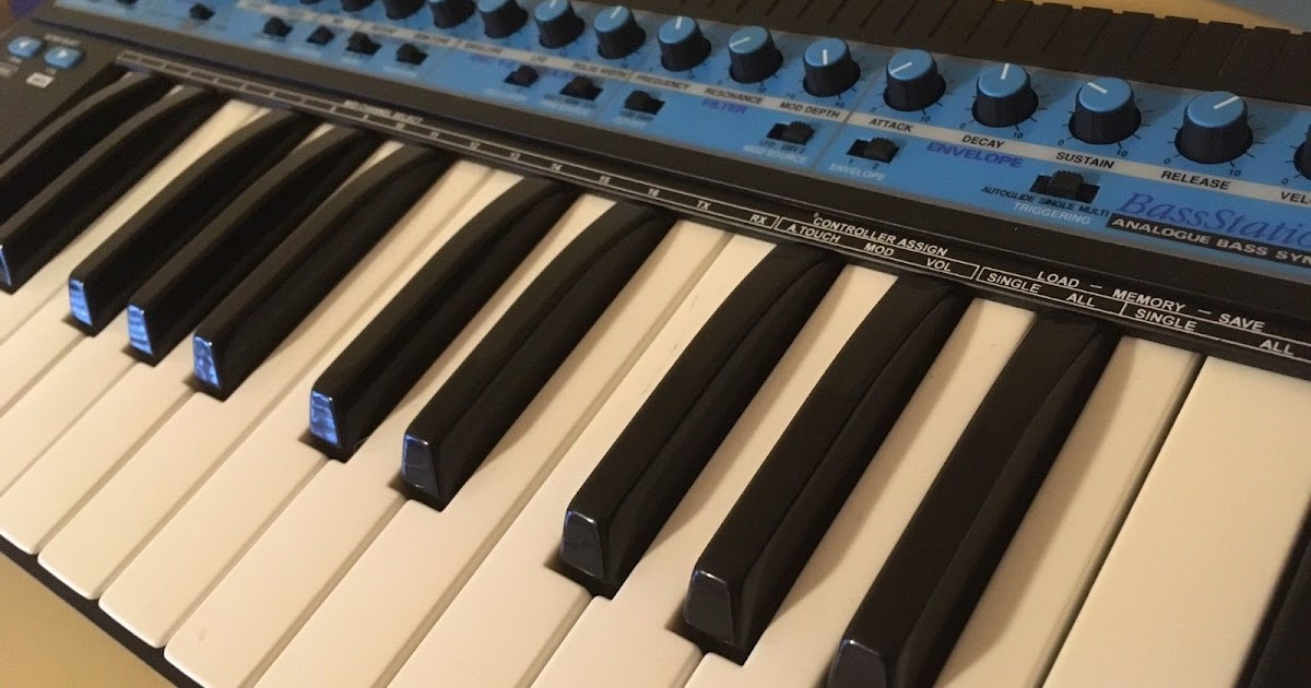 MATRIXSYNTH: Novation Bass Station Keyboard