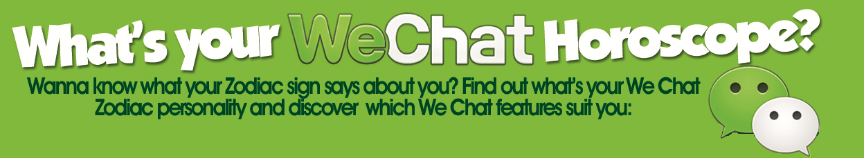 WeChat Zodiacs: Earth, Air, Fire and Water. ~ Cheftonio's Blog