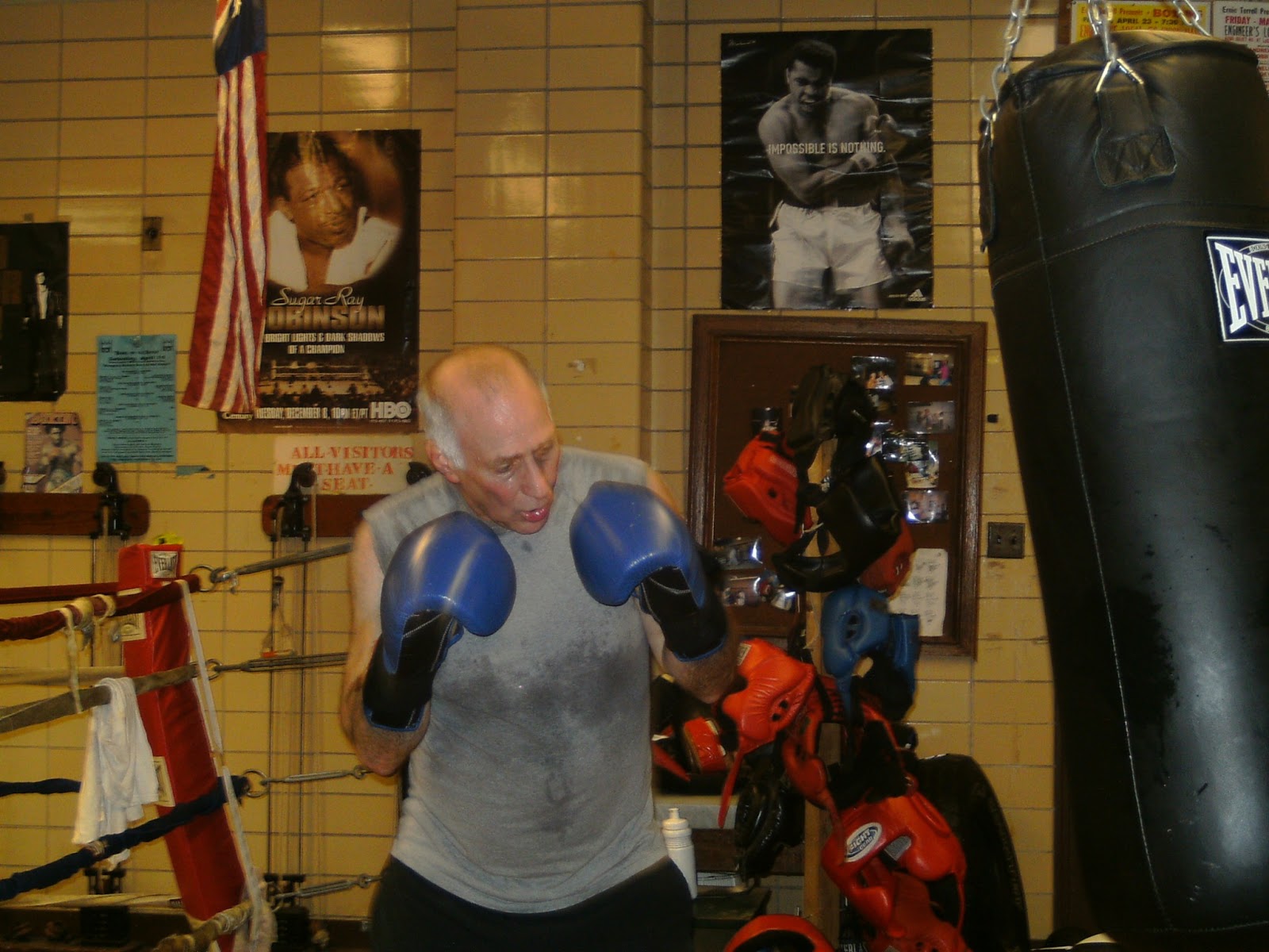 Boxing Mid-Life: "Am I Bleeding?"