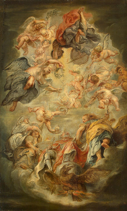 Apotheosis of James I - Pieter Paul Rubens | Endless Paintings