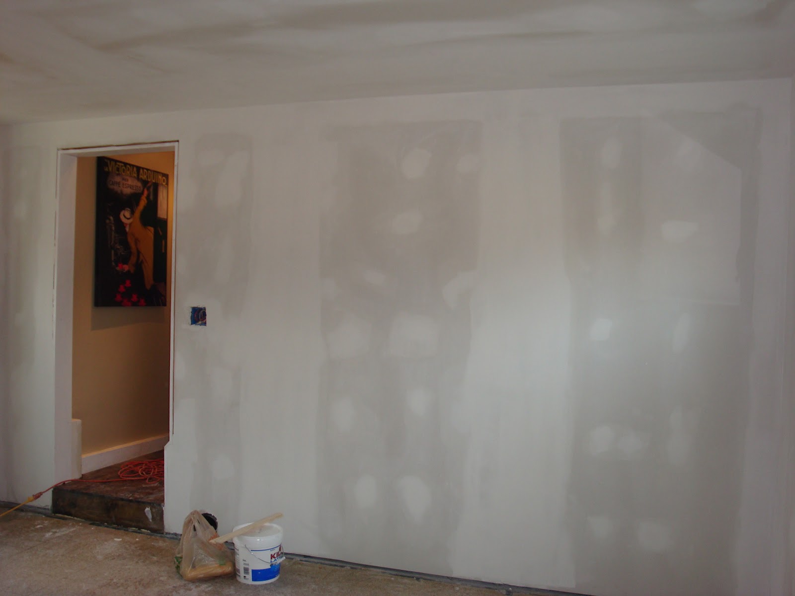 Ashley's Nest: Family Room: Windows and Drywall