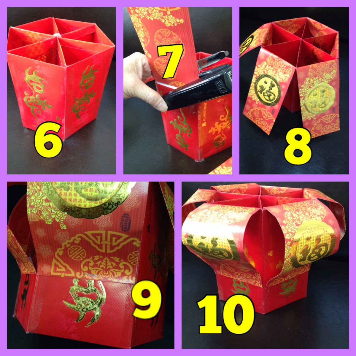 Interesting hobbies: How to make AngPow lanterns