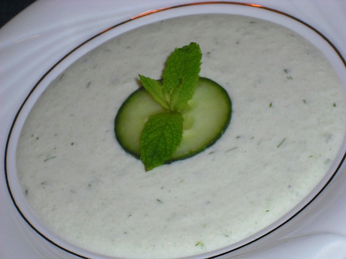 Culinary Alchemy: Cool As a Cucumber - Minted Cucumber Soup