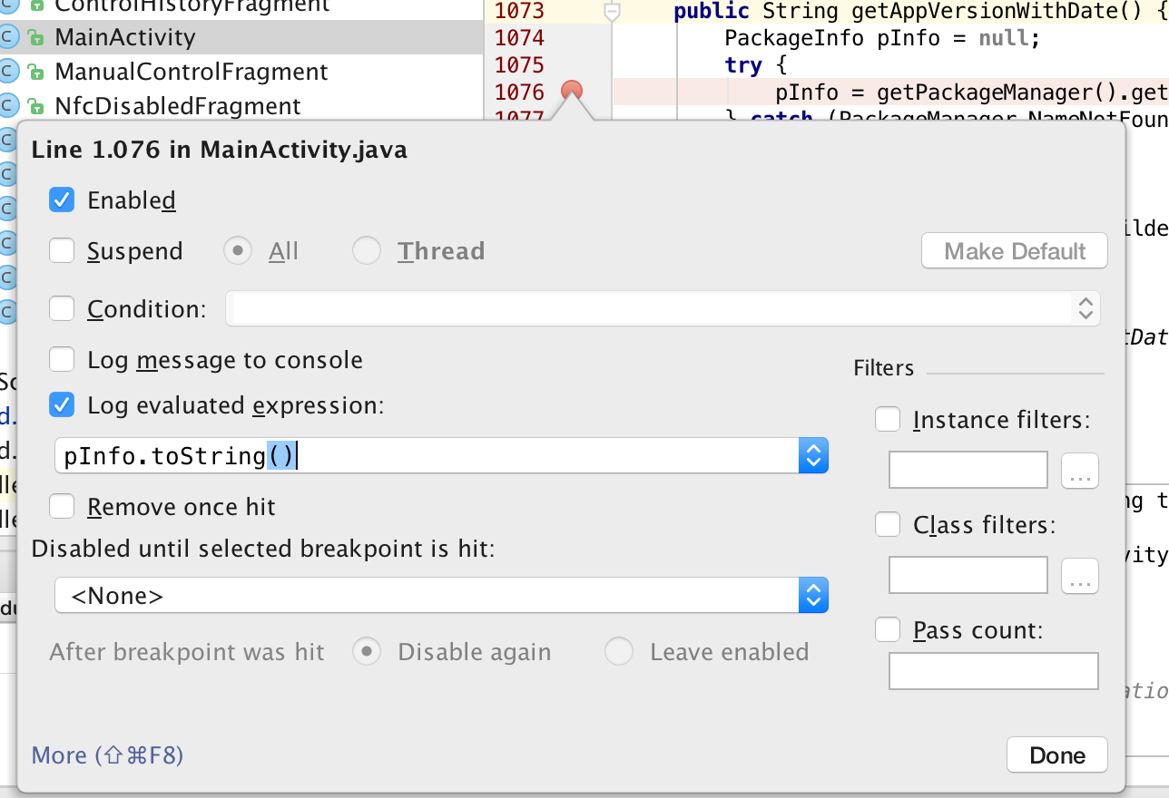 Best-practice Android logging