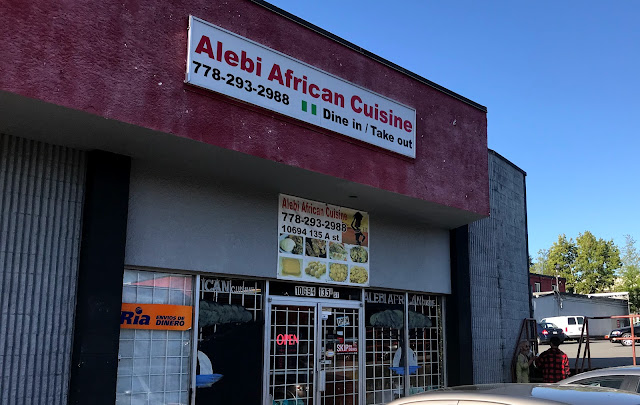 Yes! We're Eating Vegan Again!: Alebi African Cuisine - Whalley
