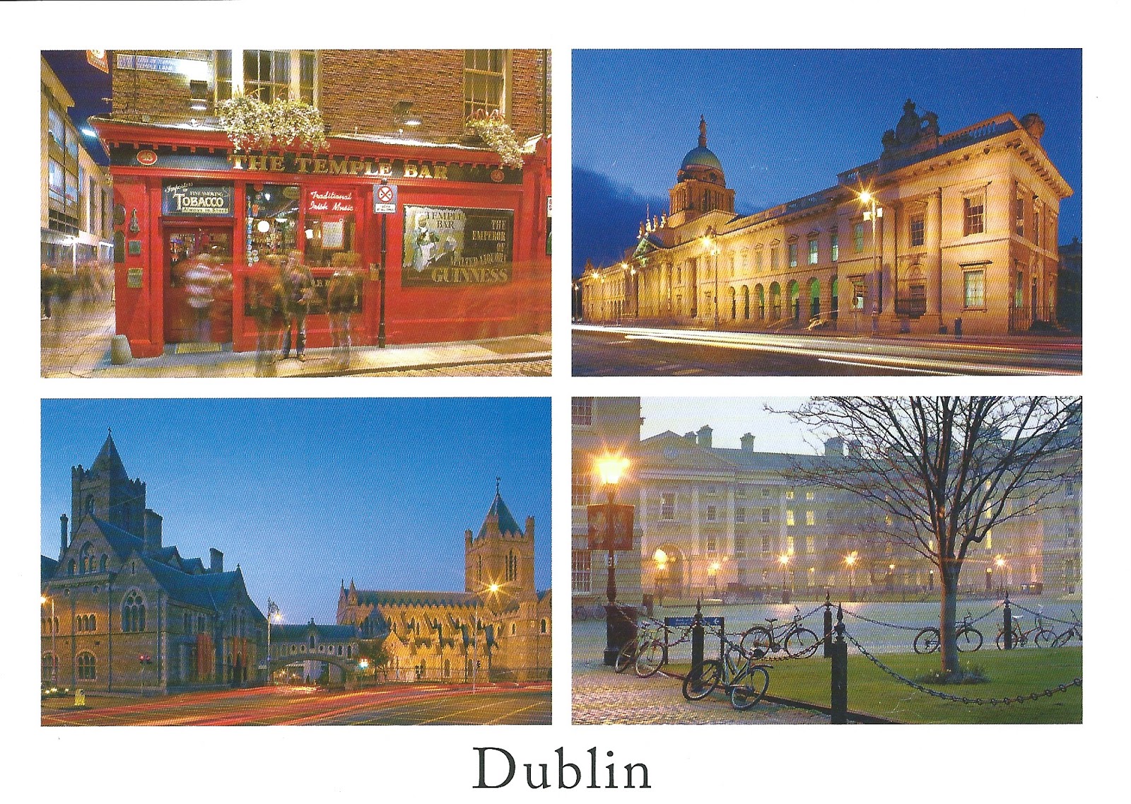MY POSTCARD-PAGE: IRELAND ~ Dublin