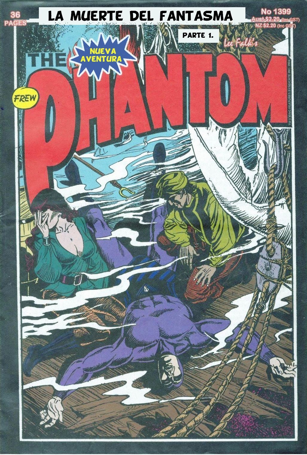 Aquellos inolvidables tebeos...: Fantomen Nº 739. La Muerte del ...