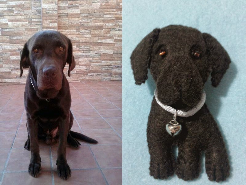 Matachitos Tliatlia, Broches en fieltro y algunas cosillas.: Perro ...