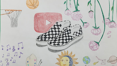 Jerdee's Art Classes: Drawing A | Shoe Drawings / Non Traditional Self ...
