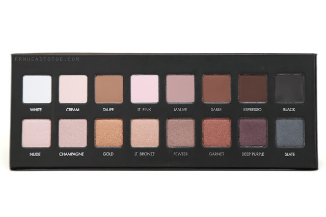 LORAC Pro Palette Review & Swatches - From Head To Toe