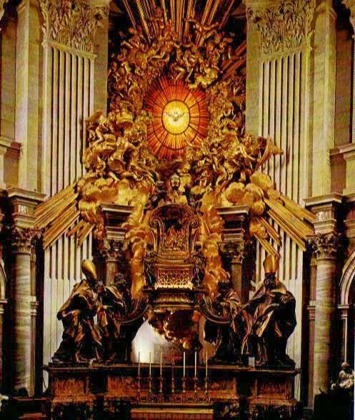 TODAY'S SAINT : FEB. 22 : FEAST OF THE CHAIR OF ST. PETER