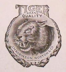 Union-Made: 1910 "Tiger Brand" Overalls Advertising Envelope