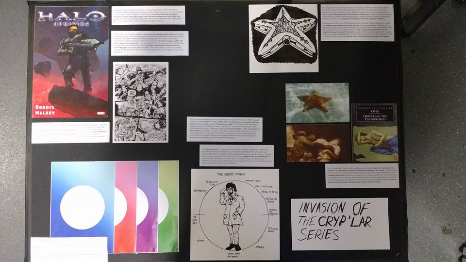 AD6509 Major Project: Planning and Pitch: Pitch Design Board