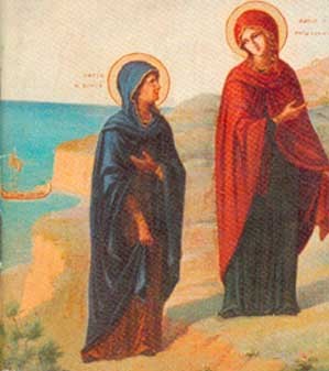 ORTHODOX CHRISTIANITY THEN AND NOW: Holy Myrrhbearer Mary, Wife of Cleopas