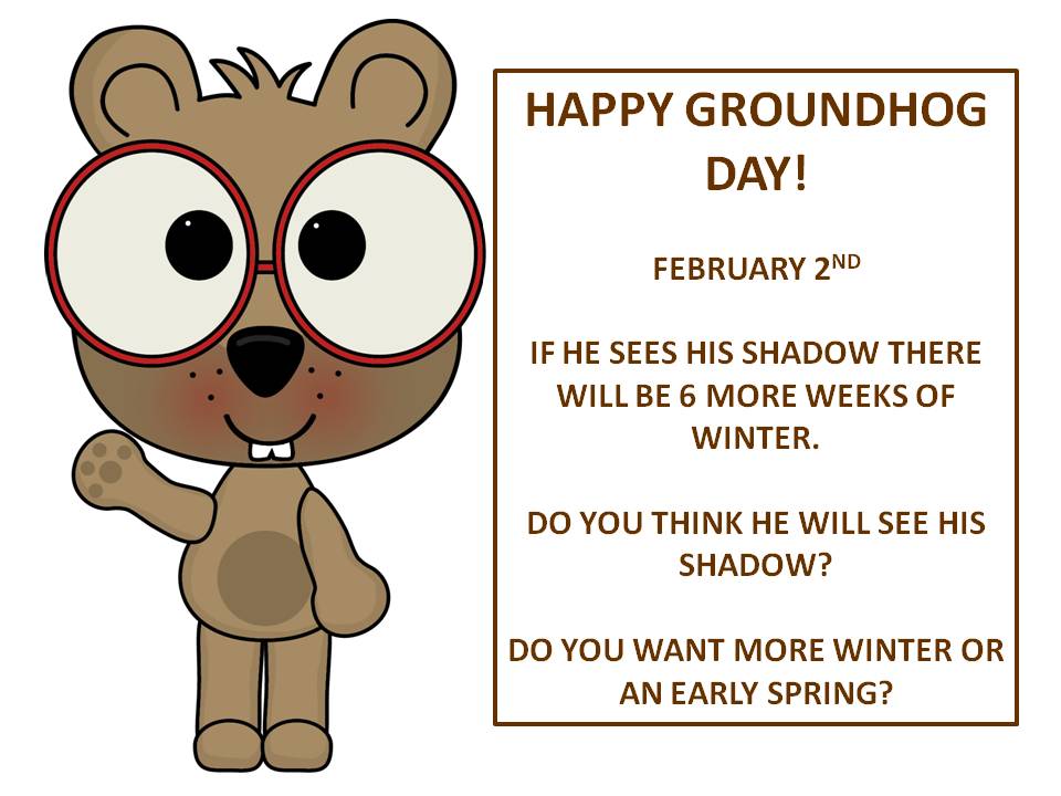 Twin Speech, Language & Literacy LLC: Groundhog Day 1 to 3- Step ...