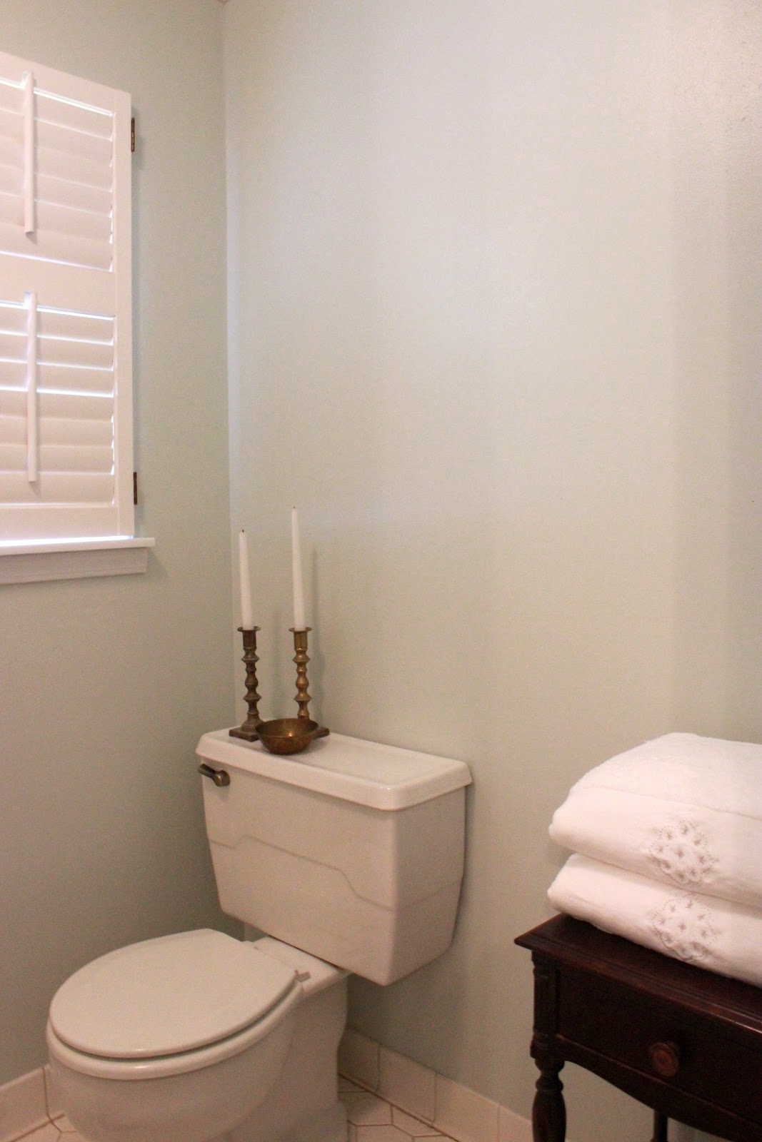 A Little Paint Does A Bathroom Good...