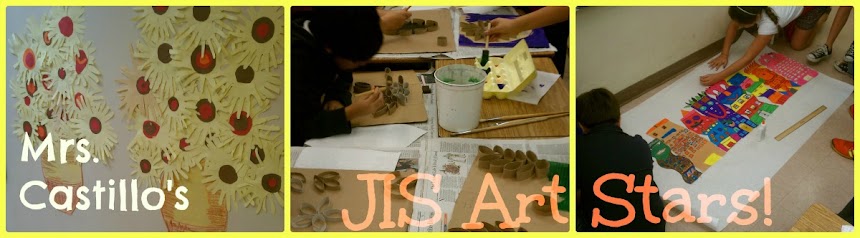 Mrs. Castillo's JIS Art Stars: Final 5th Grade Projects from Last Year