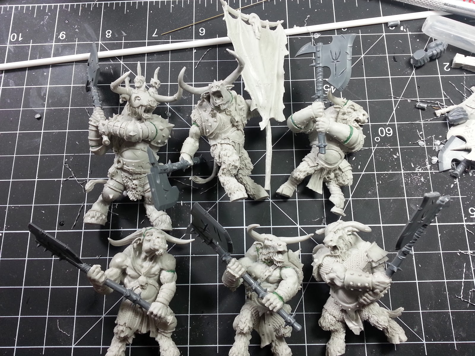 The Company of the Damned: Mierce Miniatures - Minotaurs/Chaos Ogres ...