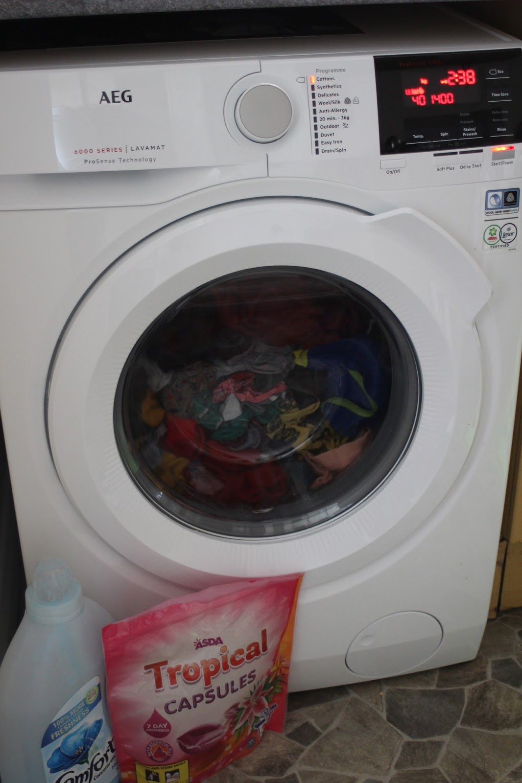 AEG 6000 Series L6FBG941R 9kg Washing Machine | Review | Emily and Indiana