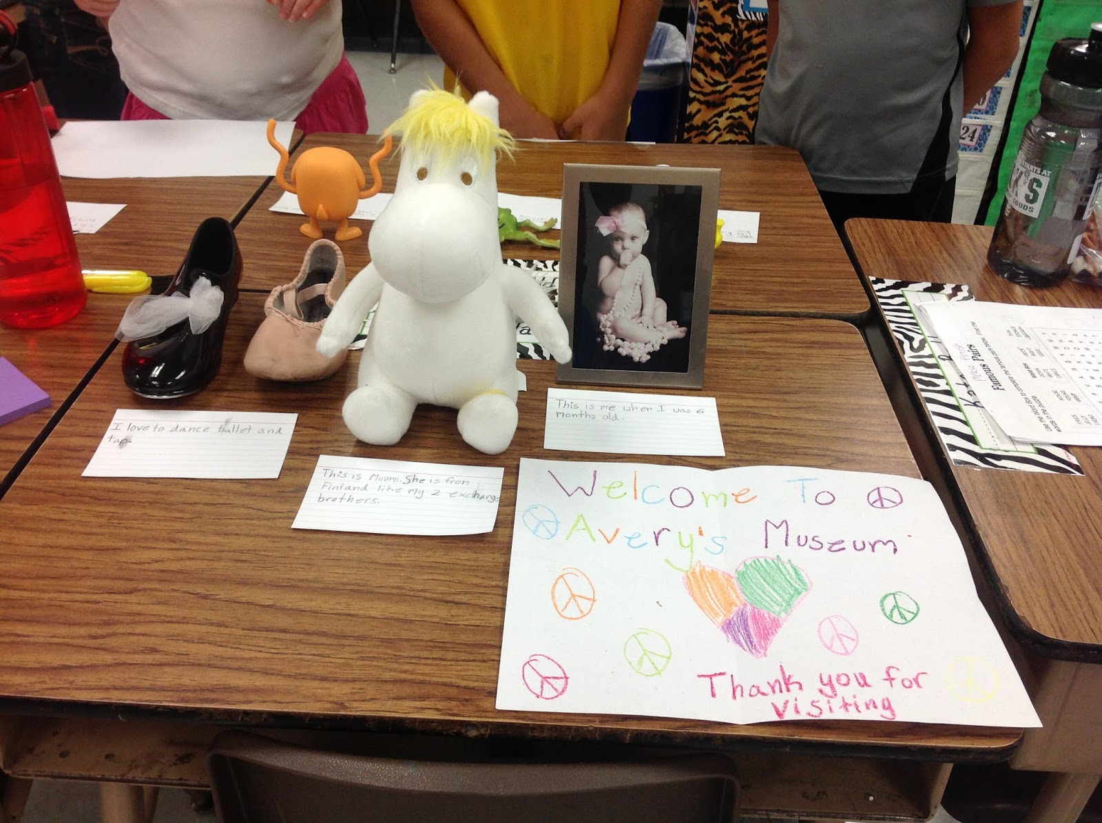 Mrs. MeGown's Second Grade Safari: Me Museum: Great First Week activity