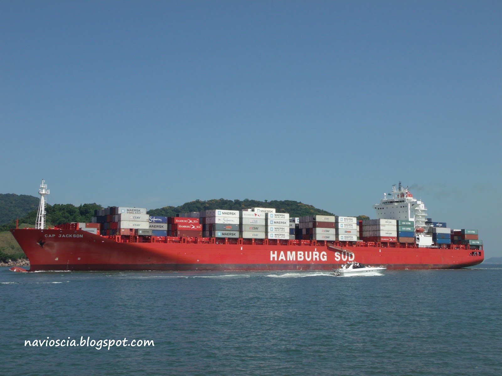 Navios de Santos & CIA: Navio CAP JACKSON