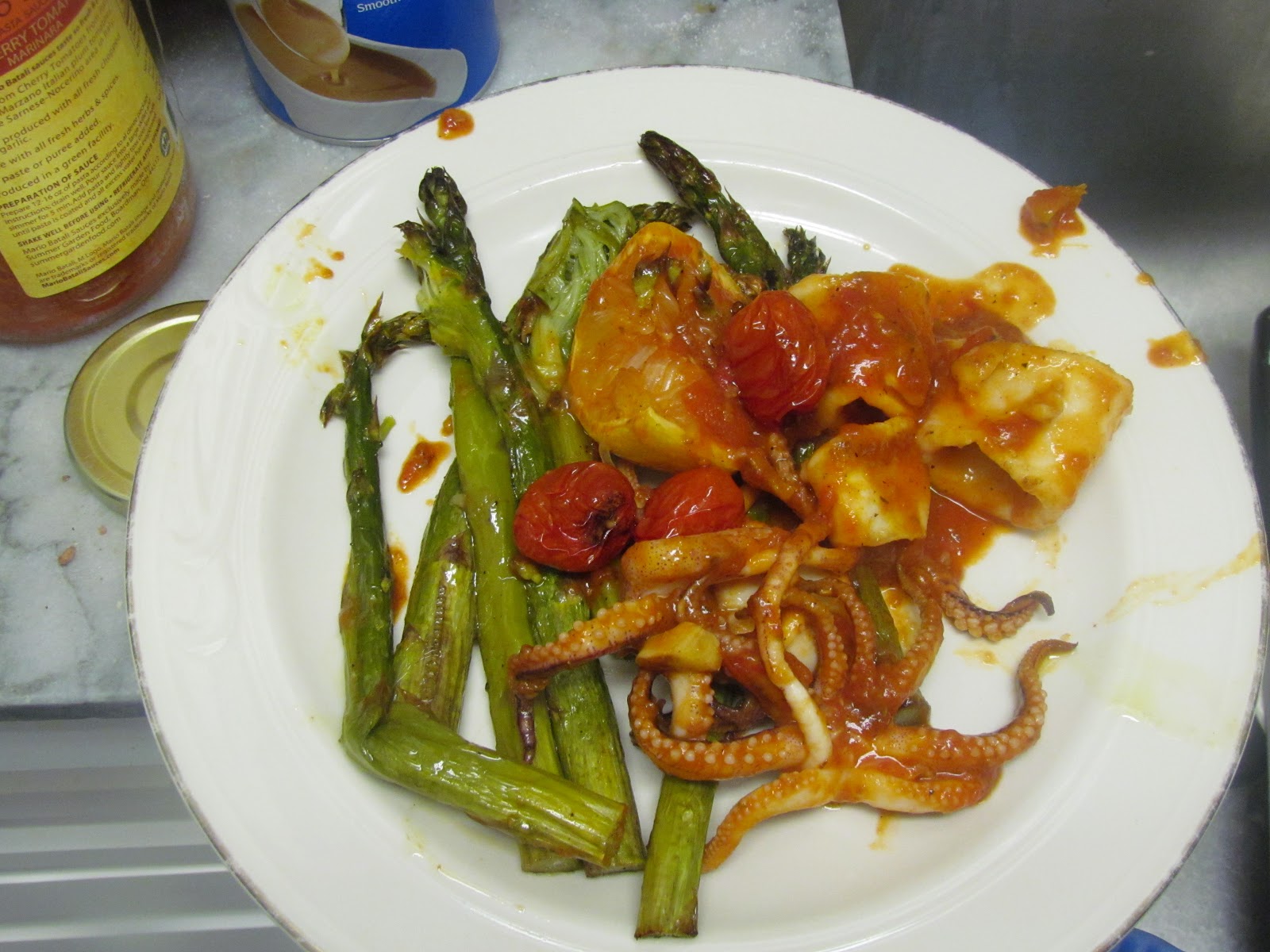 Skinny Gourmet Guy: Calamari-Ghetti!