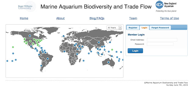 Aquarium Trade Data and Biodiversity Flow