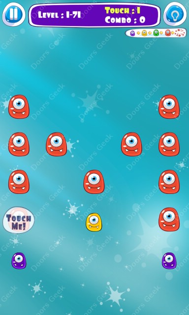 Monster Blast! Pack 1 Level 1-71 Solution ~ Doors Geek