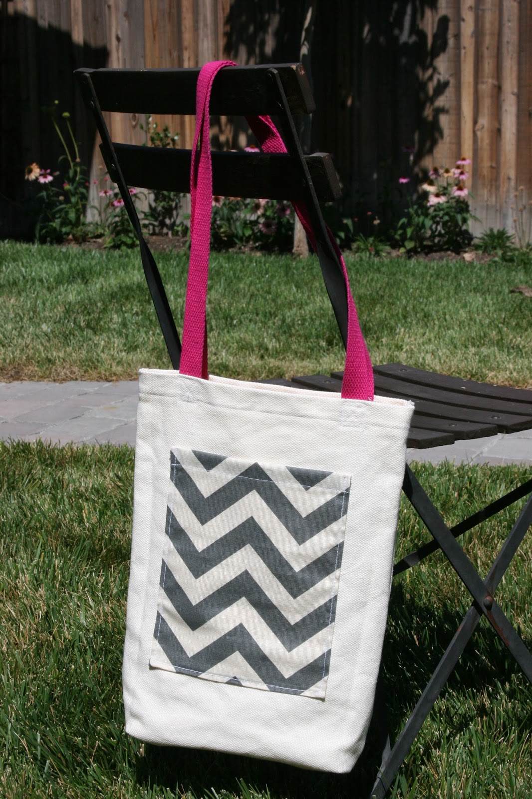 Citrus and Cream: DIY Simple Tote Bag