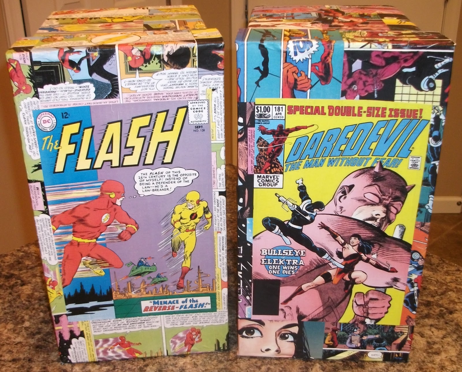 Kracalactaka Creations Comic Decoupage Blog: Comic Decoupage Short ...