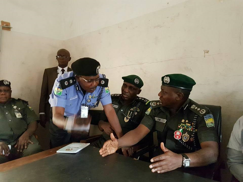 IGP Ibrahim Idris embarks on the spot assessment and fact finding visit ...