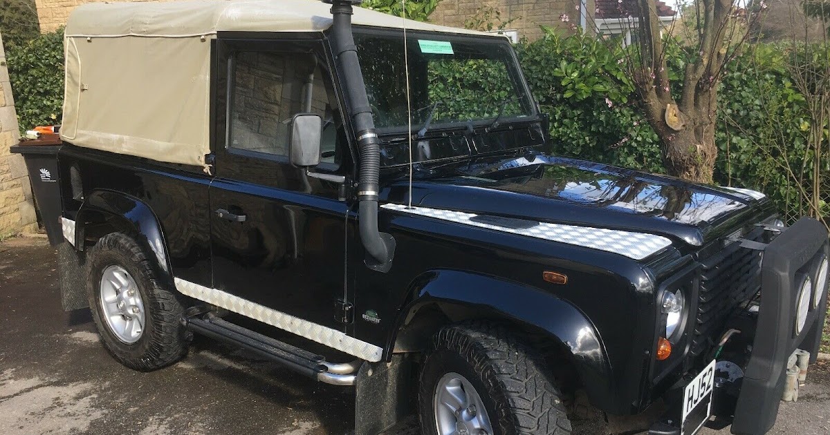 Landrover Defender: Land rover Defender TD5 Soft Top, 52 reg Factory ...