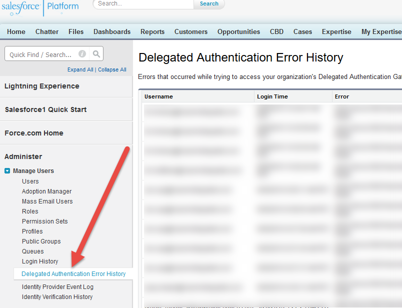 ForceTree.com: Your company's authentication service is currently down ...