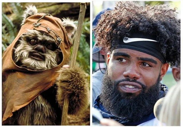 Ezekiel Elliott Reacts to Twitter Troll Who Insulted Him With Star Wars ...