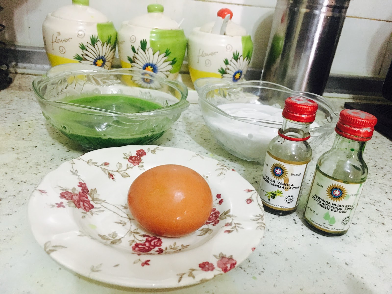 Tips Dan Resepi Sukatan Cawan Agar-Agar Pandan Santan Dengan Dua Lapisan