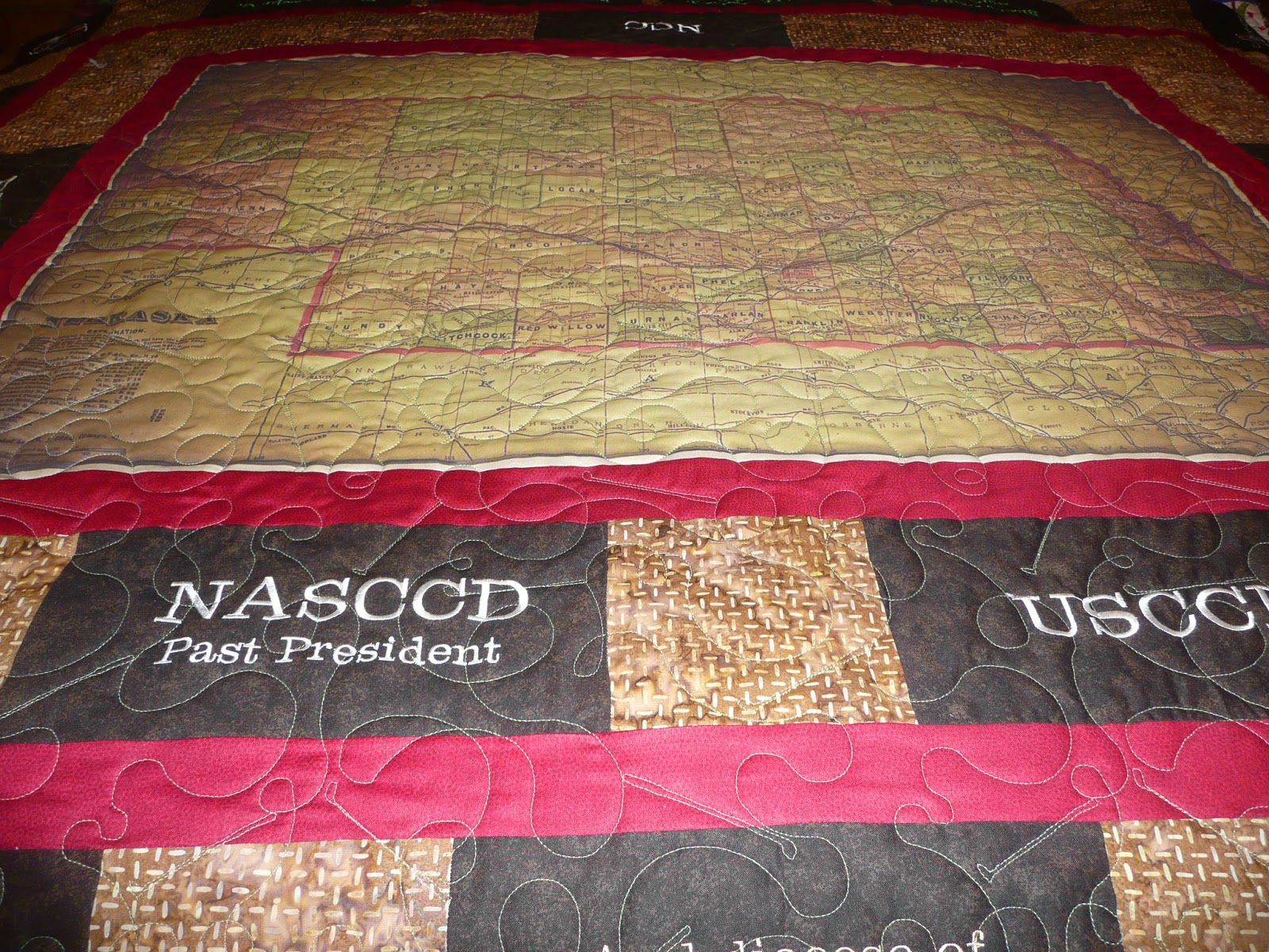 Acorn Ridge Quilting: Jim's Retirement Quilt
