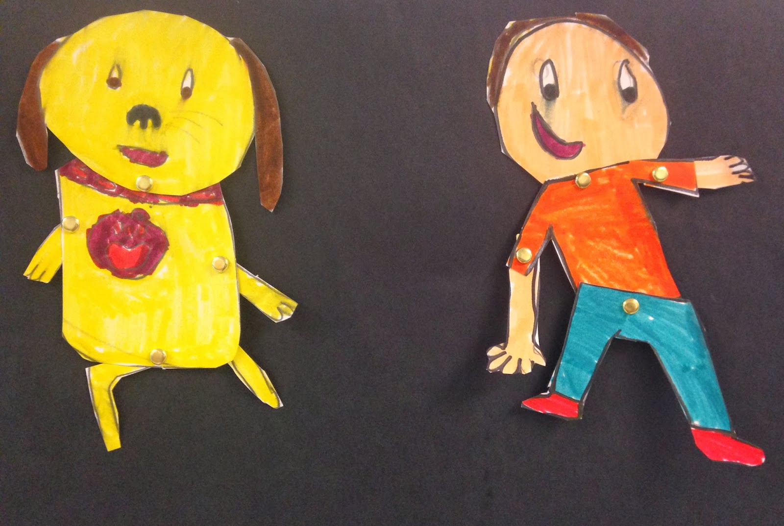 Art Room Blog: 3rd grade Paper Puppets...