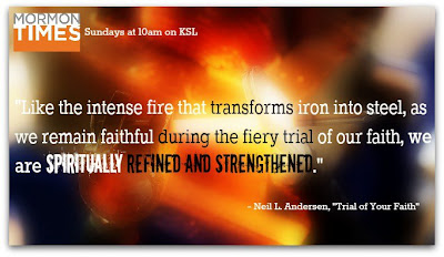 "Like the intense fire that transforms iron into steel, as we remain ...