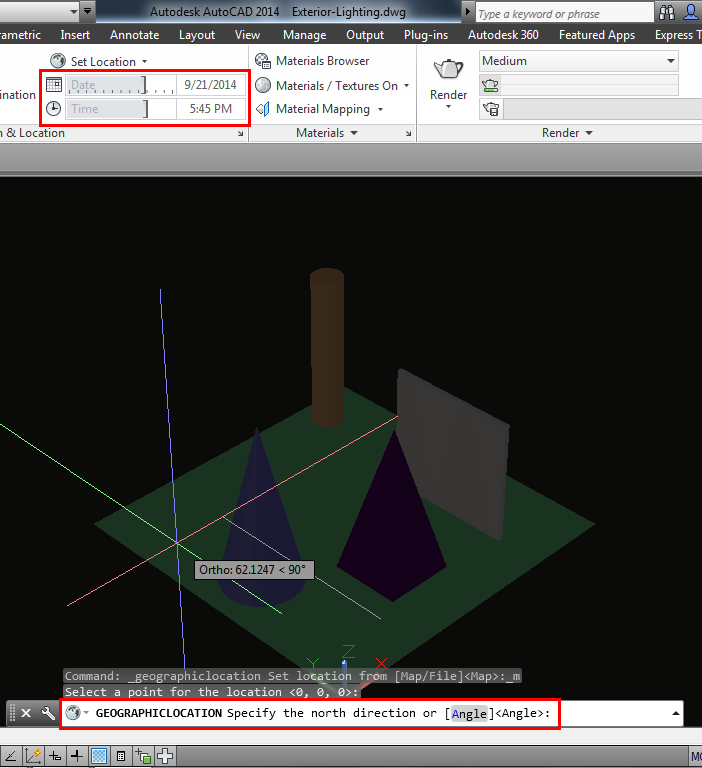 Engineering Services & Training-AutoCAD: Exterior Lighting using Sun ...