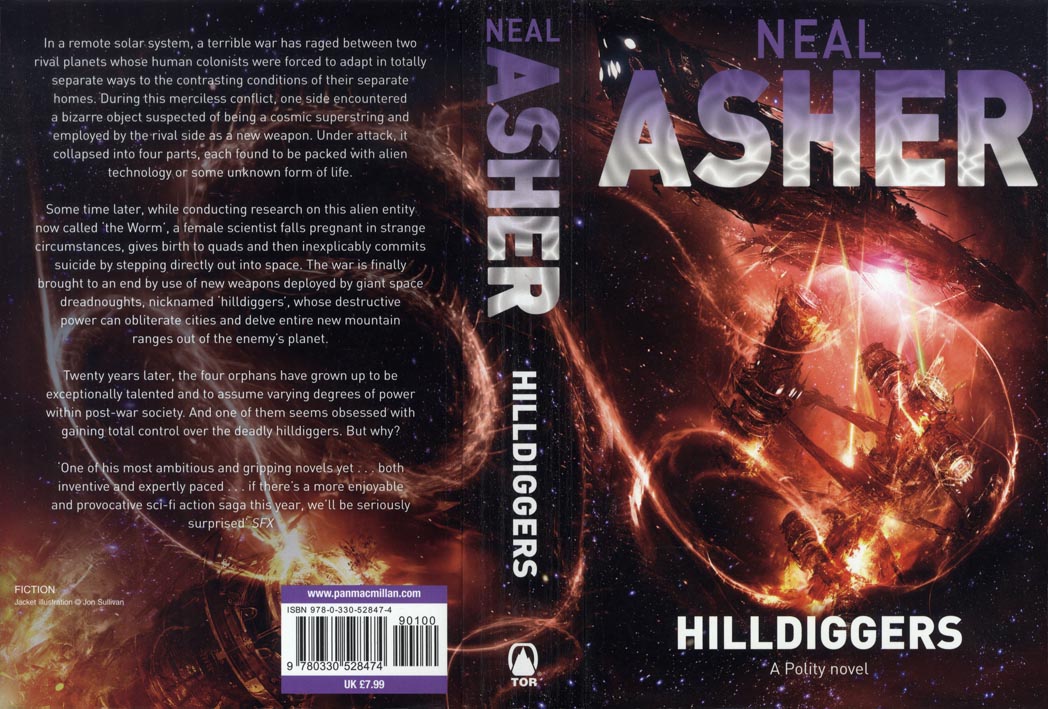 Bear Alley: Neal Asher cover gallery