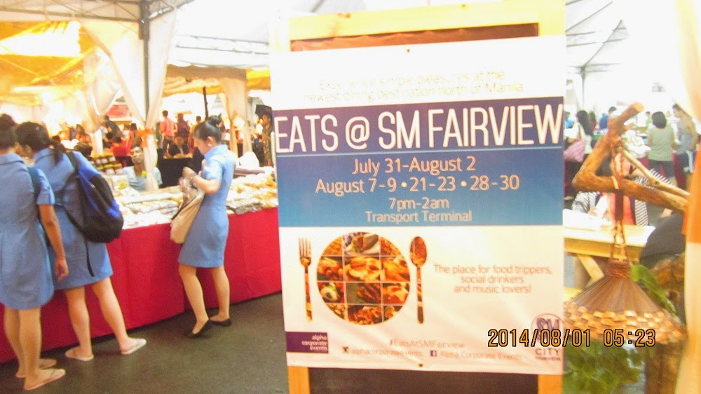 EATS @ SM Fairview: the newest night food dining bazar at Transport ...