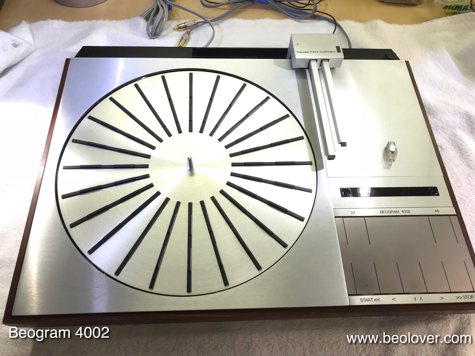 beolover: Beogram 4002 (5513): First Contact and Two Dead Transistors