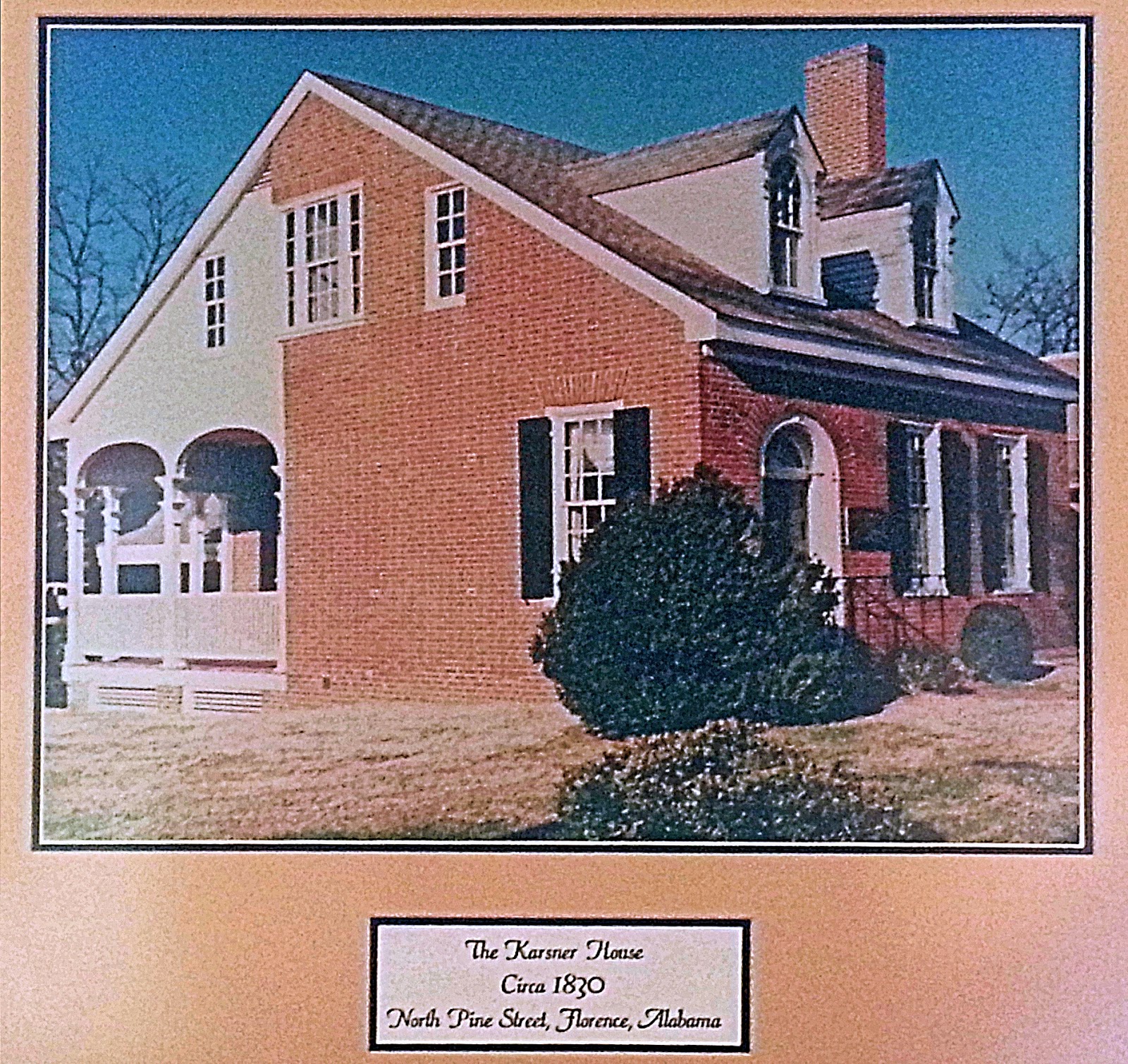 More Signs of the Past: KARSNER - KENNEDY HOUSE