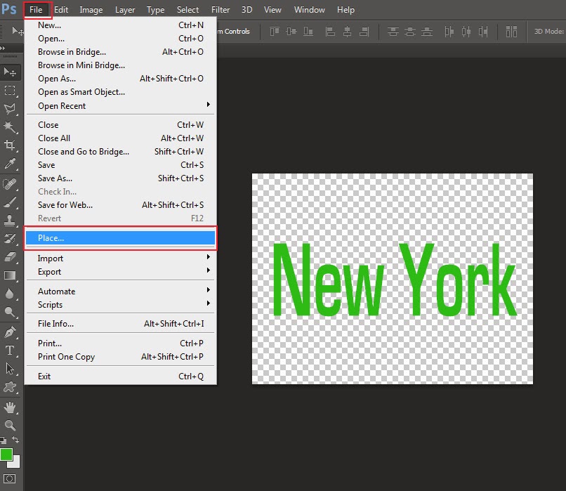Well-being: How to Put an Image inside Text by a Clipping Mask in Photoshop