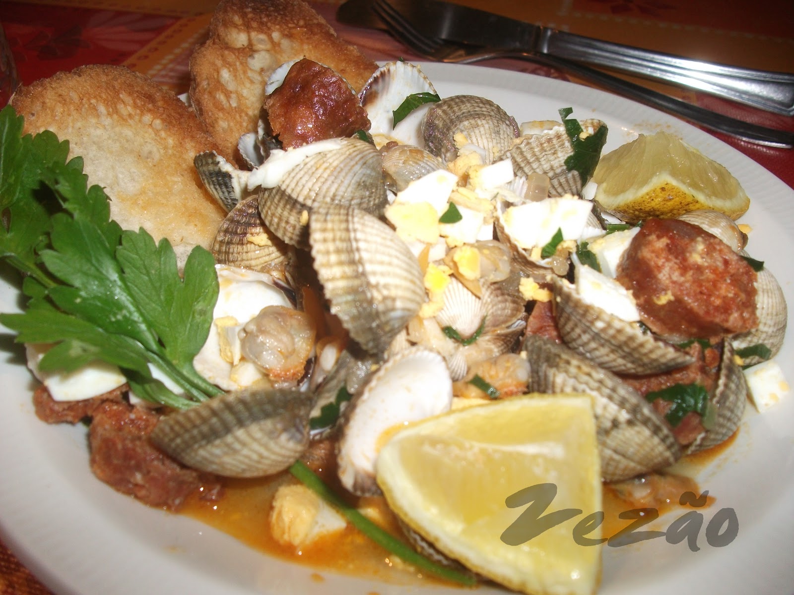 Cricos à Zezão (berbigão)