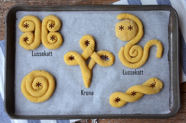 Das Mädel vom Land: Lussekatter 2.0: Lussekatter formen mit Playdough