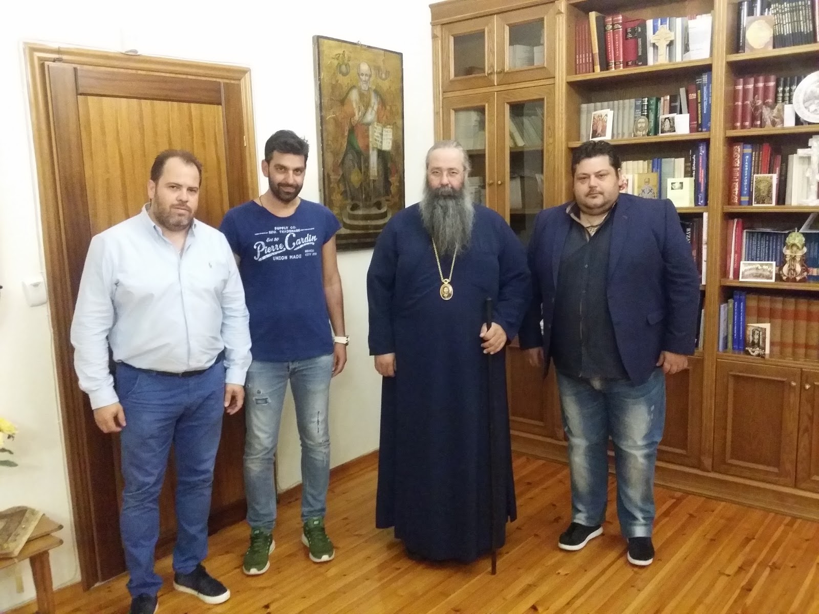 ΛΕΥΤΕΡΙΑ: ΕΠΙΣΚΕΨΗ ΤΟΥ ΣΩΜΑΤΕΙΟΥ ΕΣΤΙΑΣΗΣ ΣΤΟ ΜΗΤΡΟΠΟΛΙΤΗ ΚΙΤΡΟΥΣ ΚΑΤΕΡΙΝΗΣ